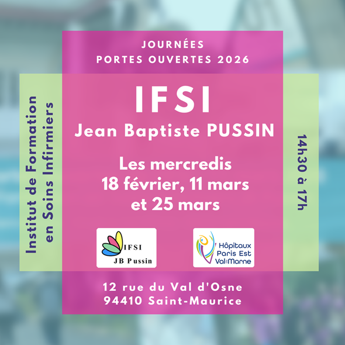 Journée portes ouvertes de l'IFSI JB Pussin - Hôpitaux Paris Est Val-de ...